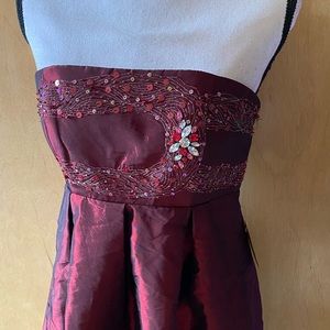 Moonlight | Dresses | Nwt Sz 6 Moonlight Pretty Me Prom Iridescent Red ...